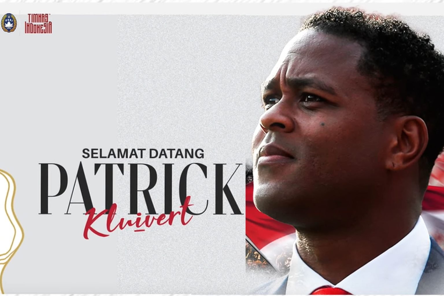 Rumor Terbantahkan! Patrick Kluivert jadi Pelatih Timnas Indonesia